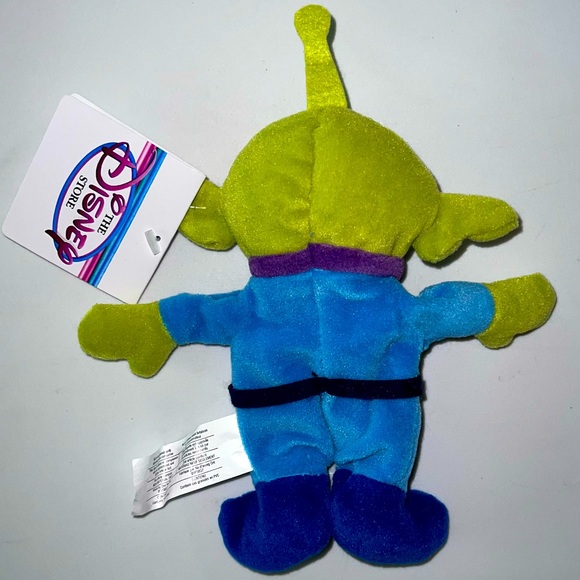 Disney | Toys | Disney Store Alien 7 Mini Bean Bag Vintage Plush Toy ...
